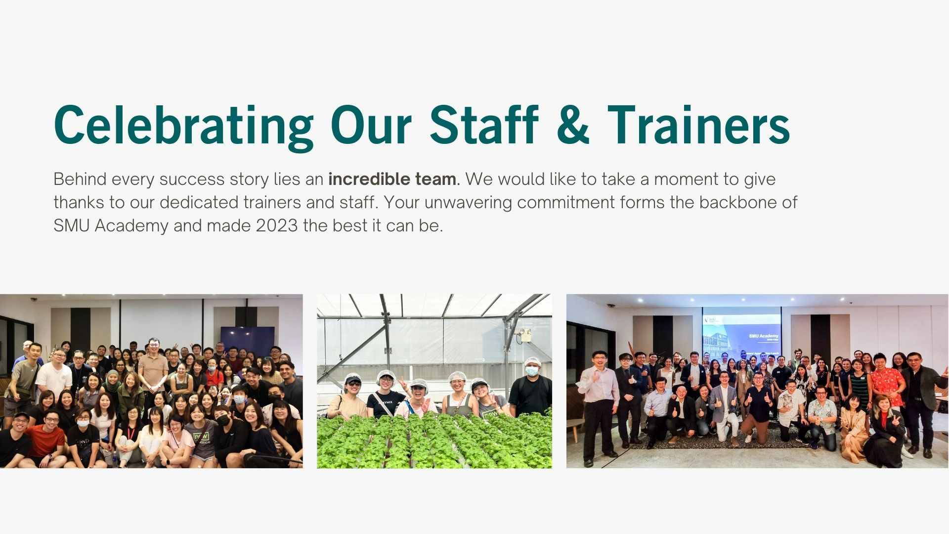 SMU Academy 2023 Wrap Up | SMU Academy